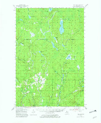 Hi-Res Interactive Map of Ned Lake, Iron County, MI in 1955 (1982 ed.) | Pastmaps